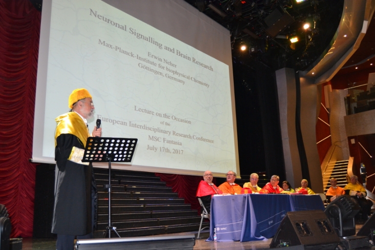 Admission speech of the Nobel Prize Erwin Neher | Royal European ...